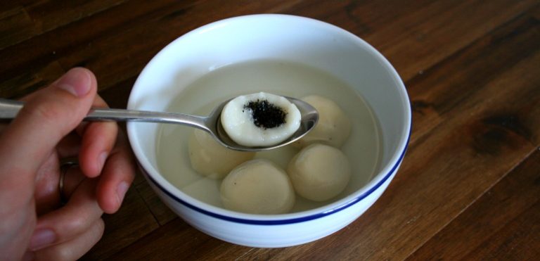 Black Sesame Dumplings | Chinese American Family