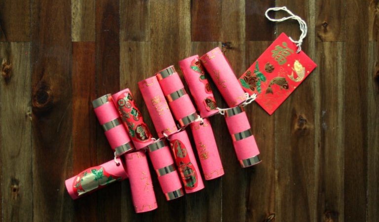 Making Firecrackers and Sharing the Story of Nian | Chinese American Family